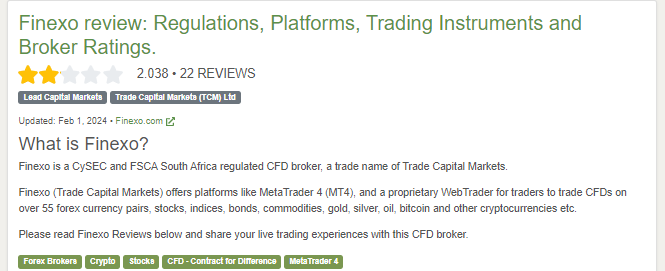 Sàn Finexo lừa đảo không? Kiểm chứng độ uy tín sàn Finexo